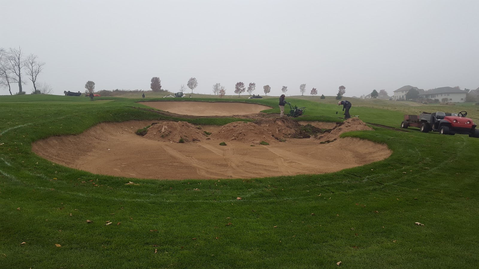 Hawks Landing Golf Club Greens Department: Construction Update week 1