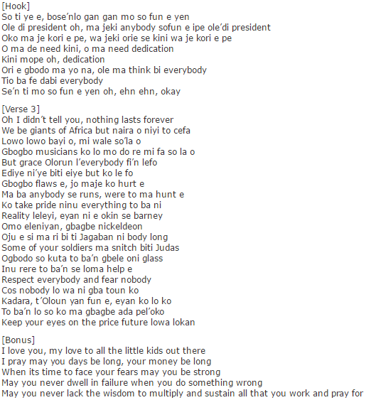 Olamide Releases Letter To Milli Video..See Lyrics - NaijaGists.com ...