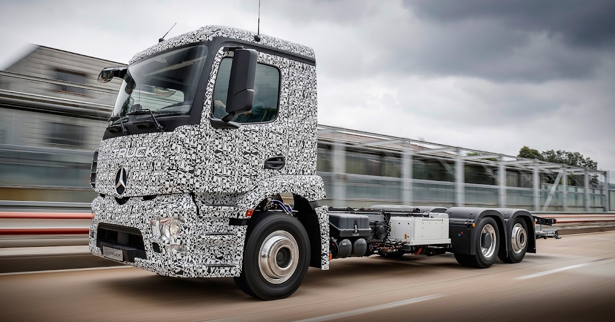 Mercedes-Benz unveil all-electric 26T heavy-duty Urban eTruck ...