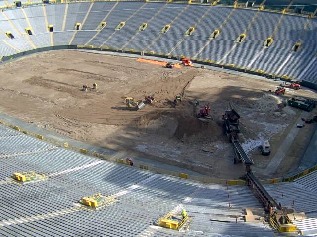 PACKERVILLE, U.S.A.: New Turf For Lambeau Field