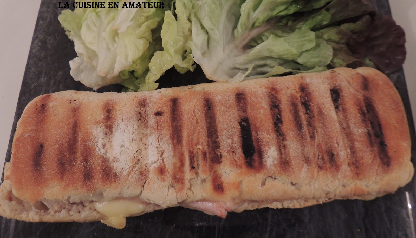 La cuisine en amateur de Maryline: Sandwich panini aux fromages