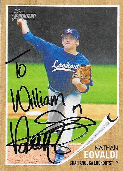 foul bunt: TTM Success - Nathan Eovaldi