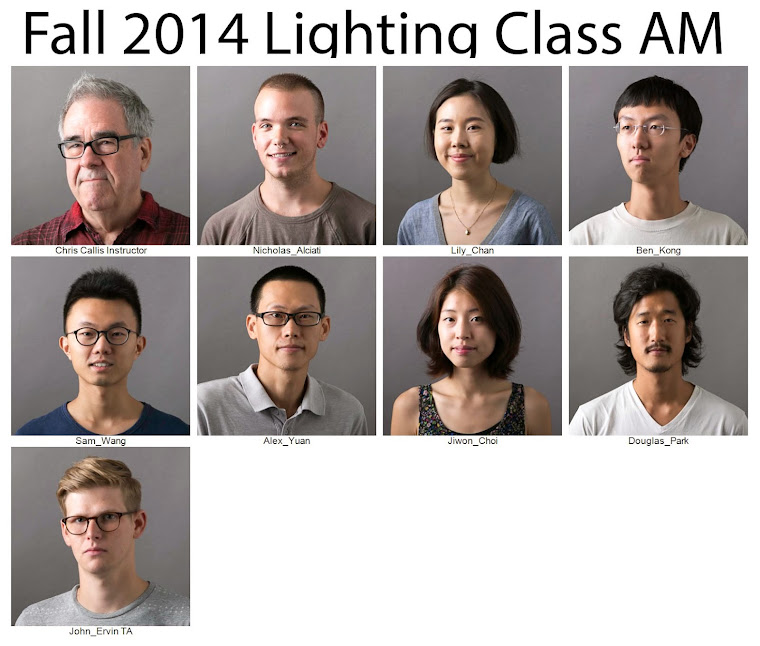 Fall 2014 Lighting Class AM