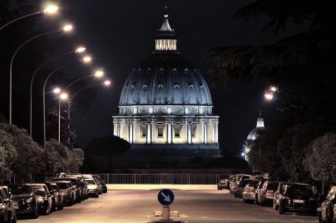 A spasso per Roma... in autobus: L'effetto ottico di via Piccolomini