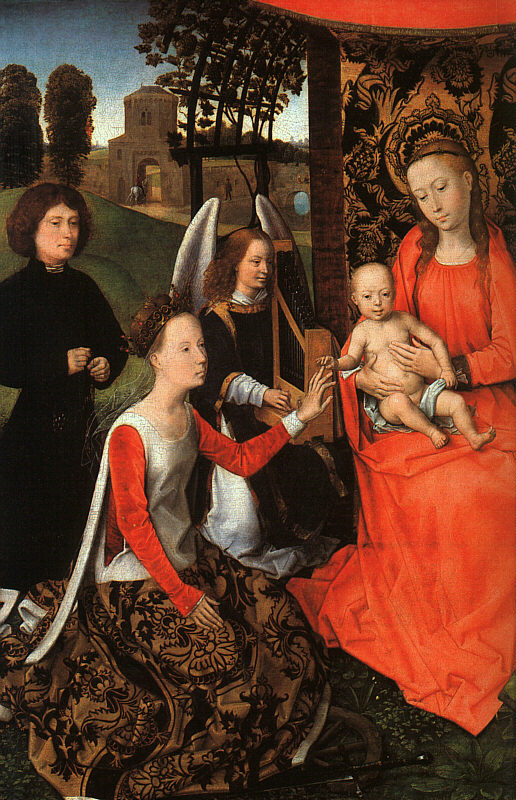 Painting of Hans Memling artist, Hans Memling paintings