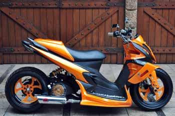 Suzuki Skywave Modification