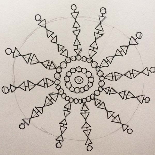 How To Make a Mandala Drawing