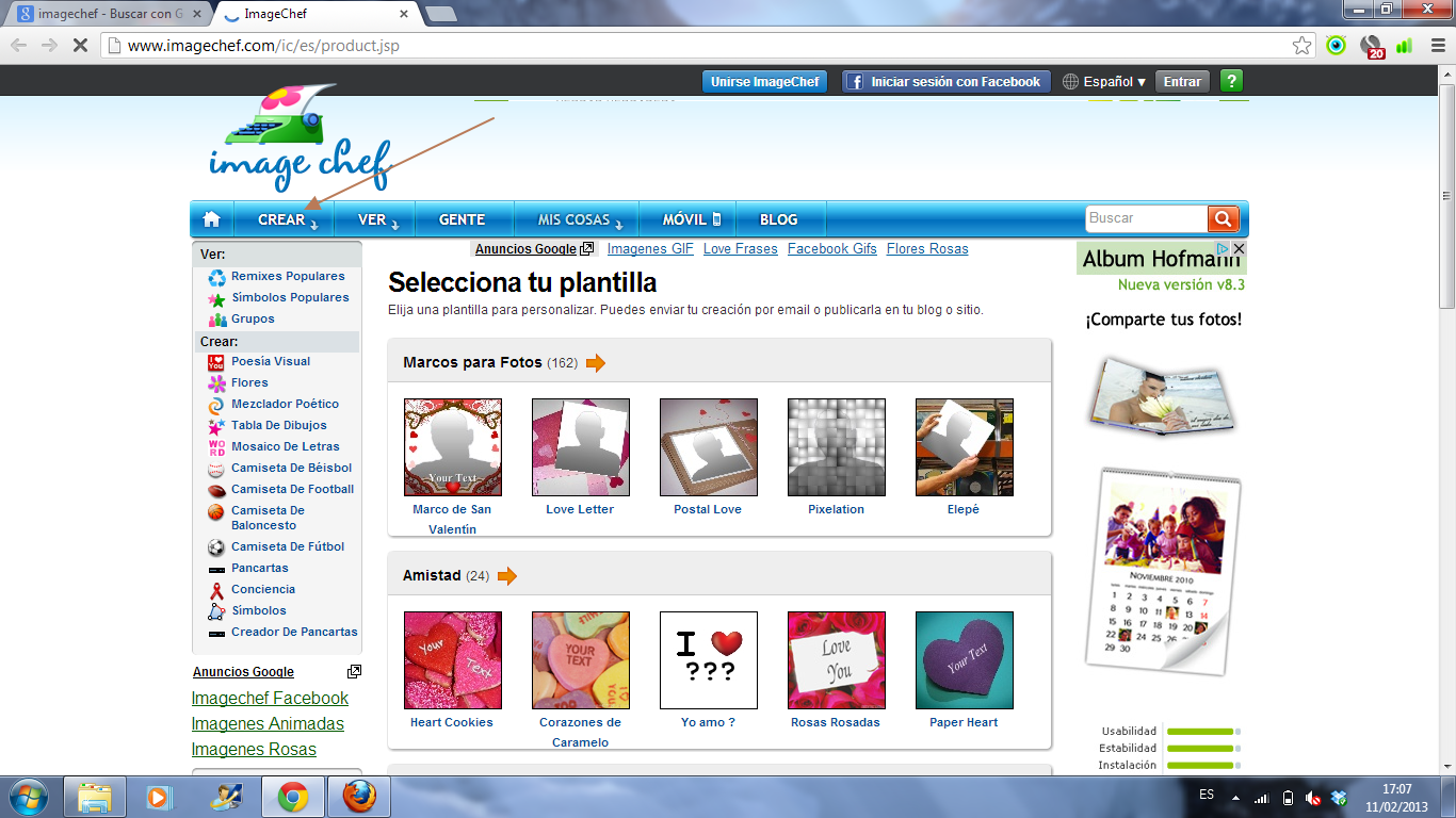 PONTE EN FORMA 14: ImageChef