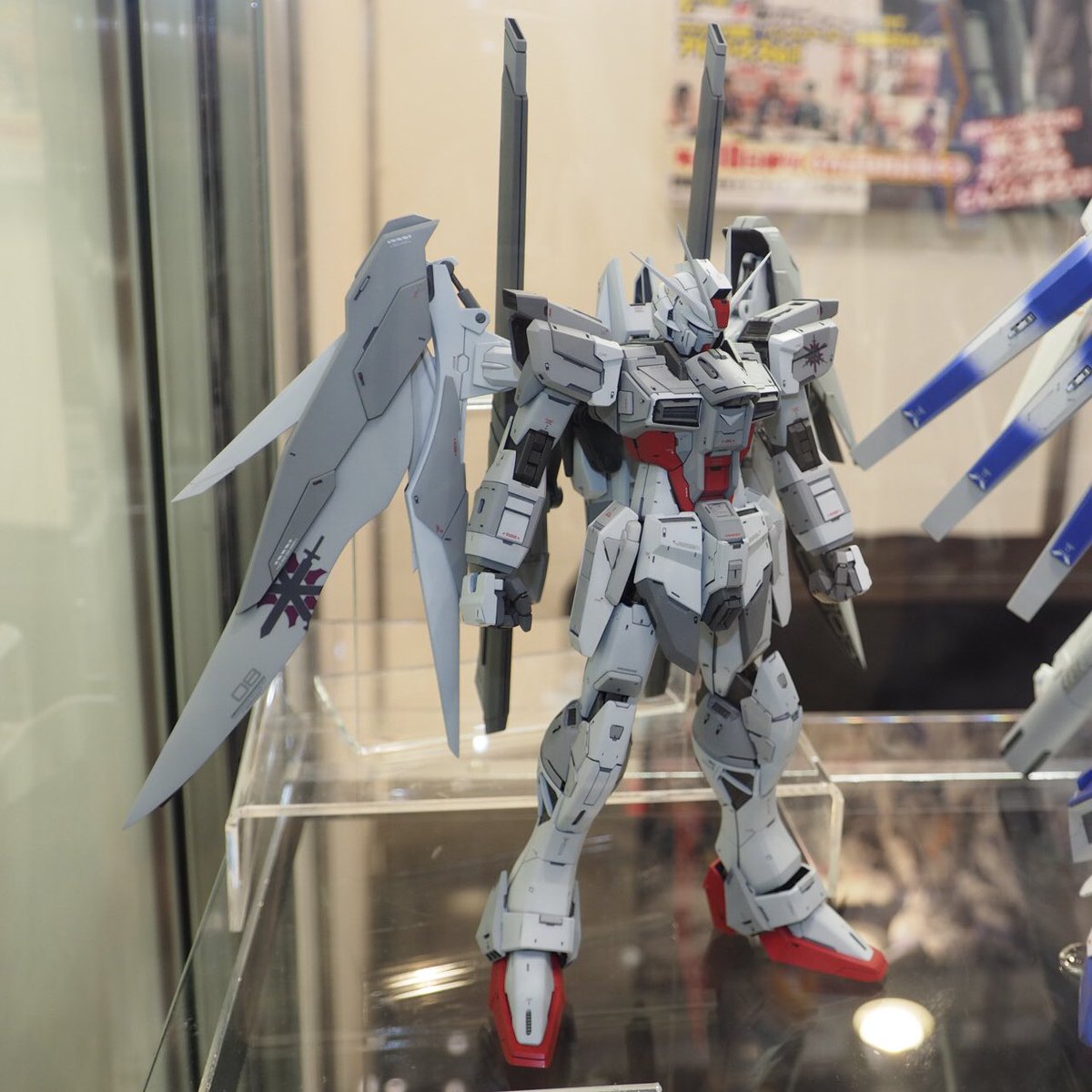 GUNDAM GUY: MG 1/100 Impulse Gundam Blanche Customized Build - On ...