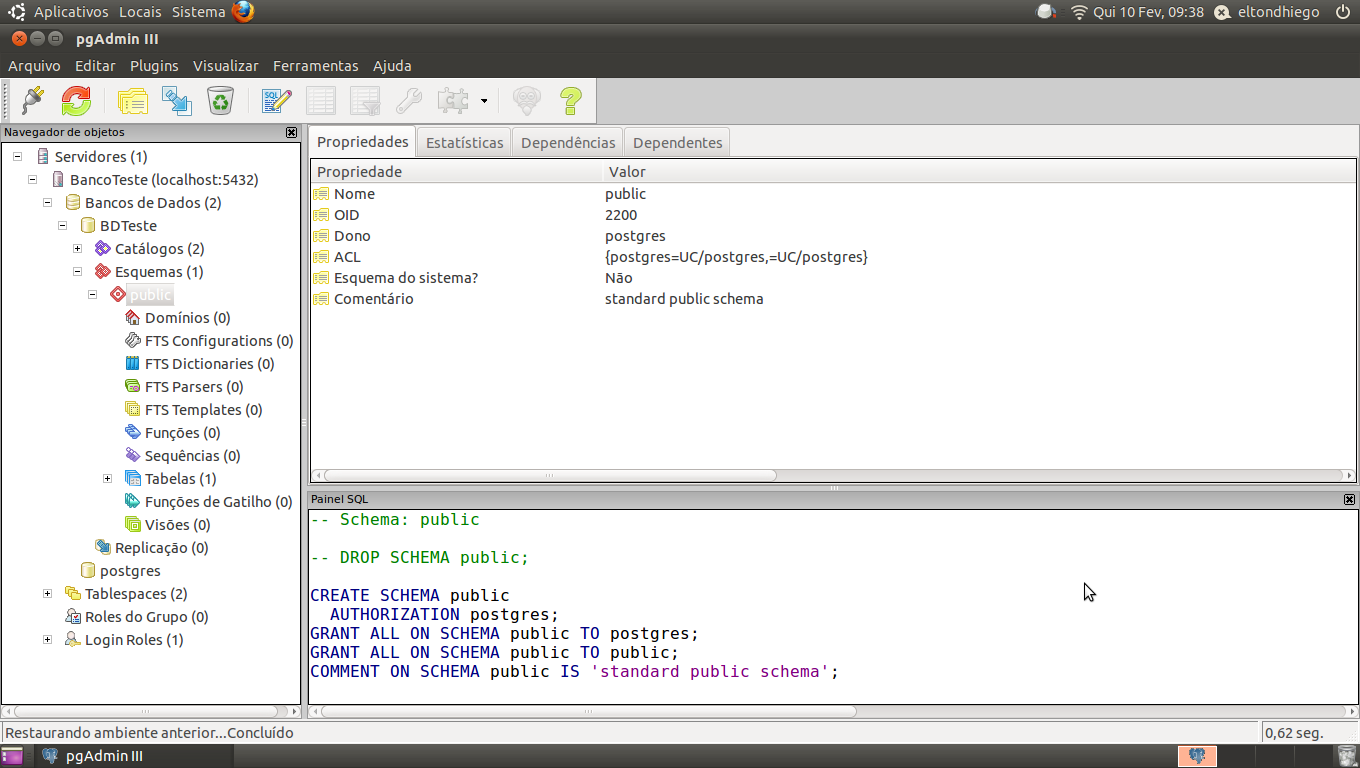 EDhi Blogger: Lazarus / ZEOS / PostgreSQL / pgAdmin no Ubuntu 10.04 (Parte 1-4)