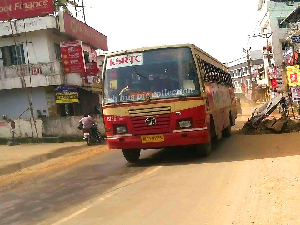 KSRTC FAST PASSENGER BUSES BY ASHIK B,THODUPUZHA - KSRTC TEAM KCK