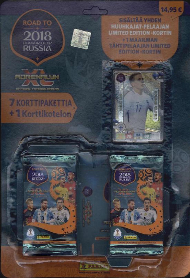 Football Cartophilic Info Exchange: Panini - Road to 2018 FIFA World ...
