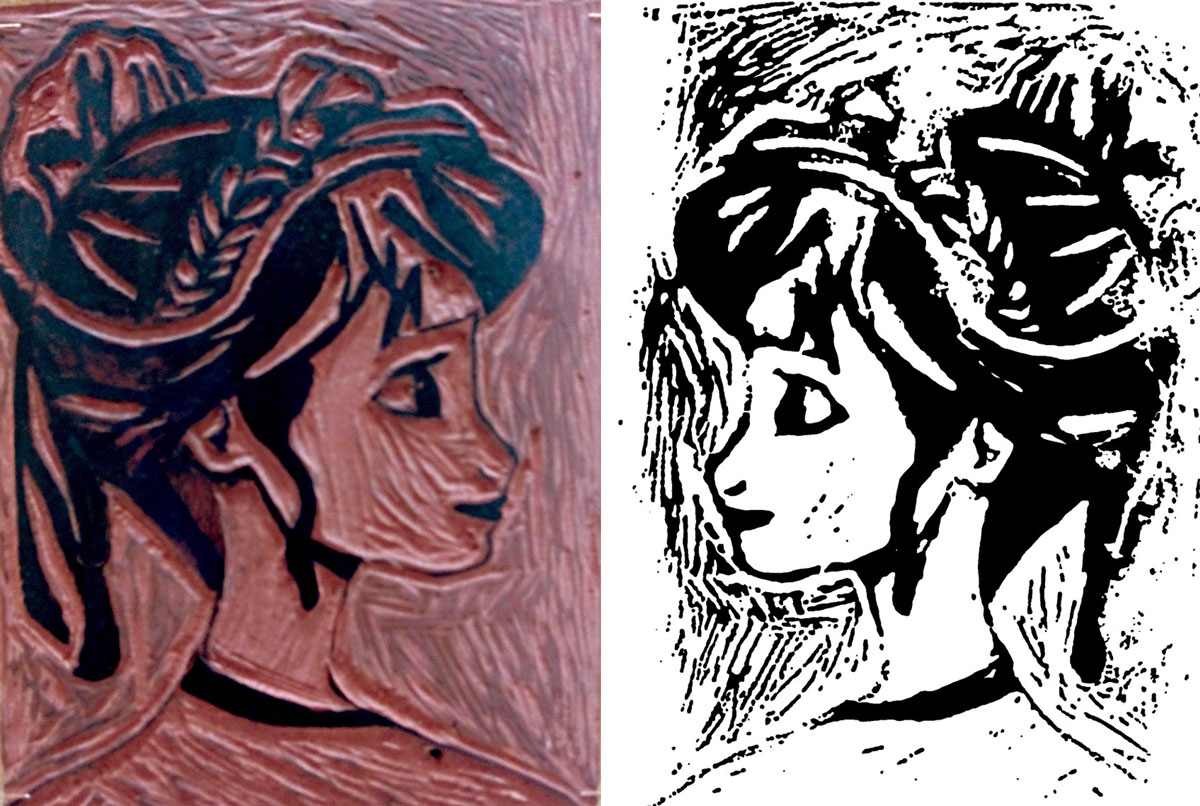 mARTmolejo: IES Virgen de la Cabeza: LINOGRABADO