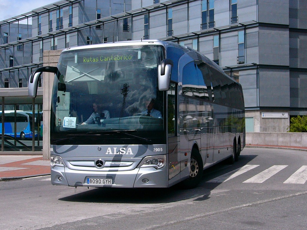 Autobuses de Bizkaia: Mercedes Travego II de Alsa Supra