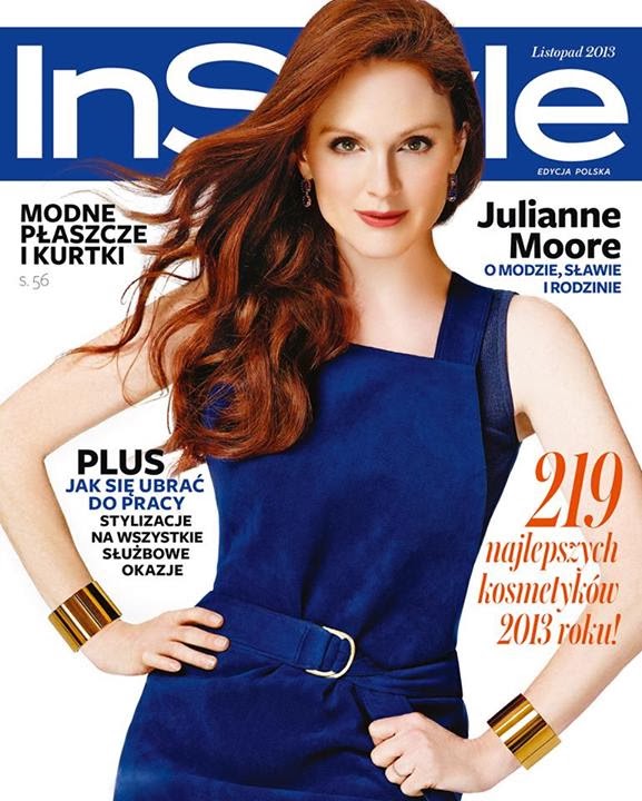 Julianne Moore Magazine Photoshoot For InStyle Poland Magazine November ...