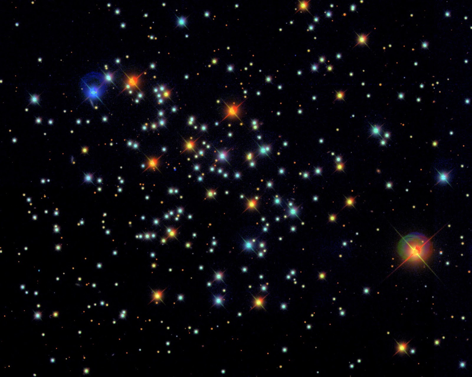 #Postagens Atrasadas - M67 ou NGC 2682 (Aglomerado estelar aberto em ...