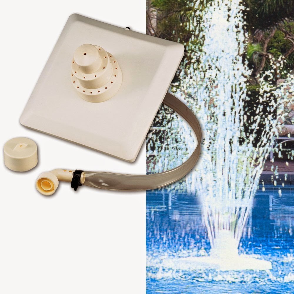 pool fountains: above ground pool fountains
