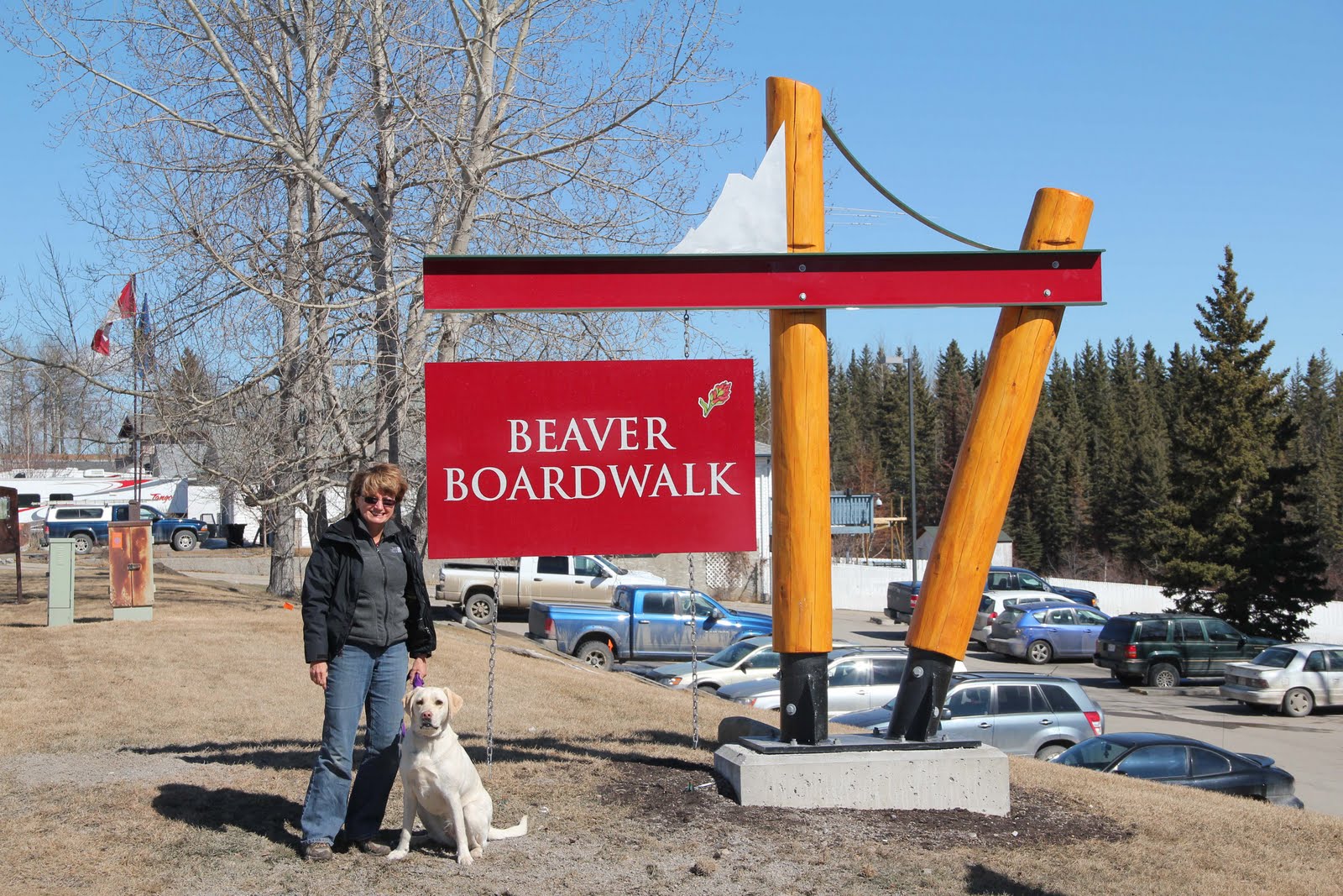 Beaver Boardwalk Blog: New Town Signs