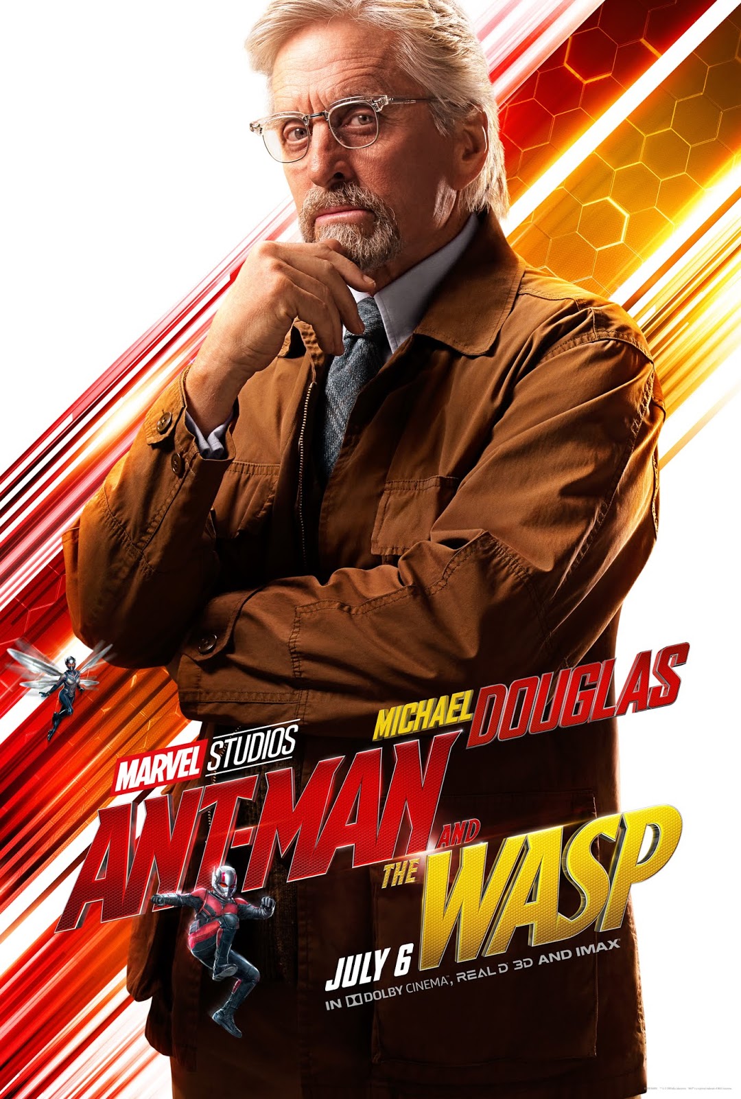 Sasaki Time: “ANT-MAN AND THE WASP” CHARACTER POSTER - DR. HANK PYM