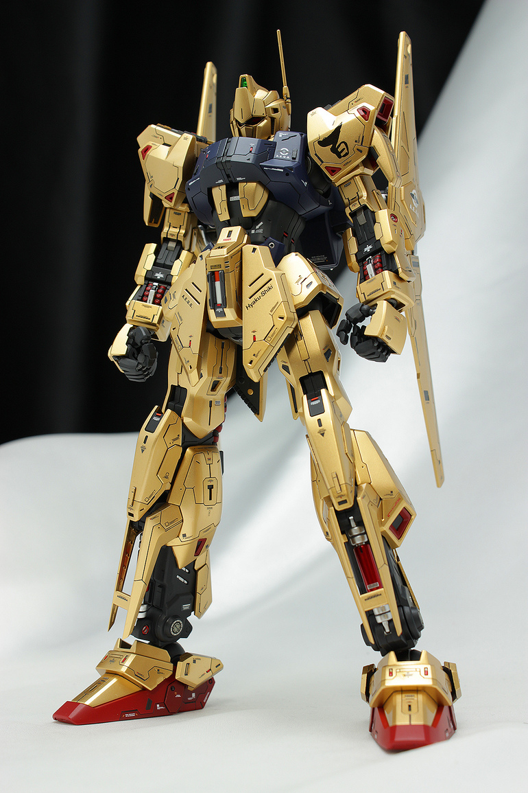 Custom Build: MG 1/100 Hyaku Shiki [Detailed]