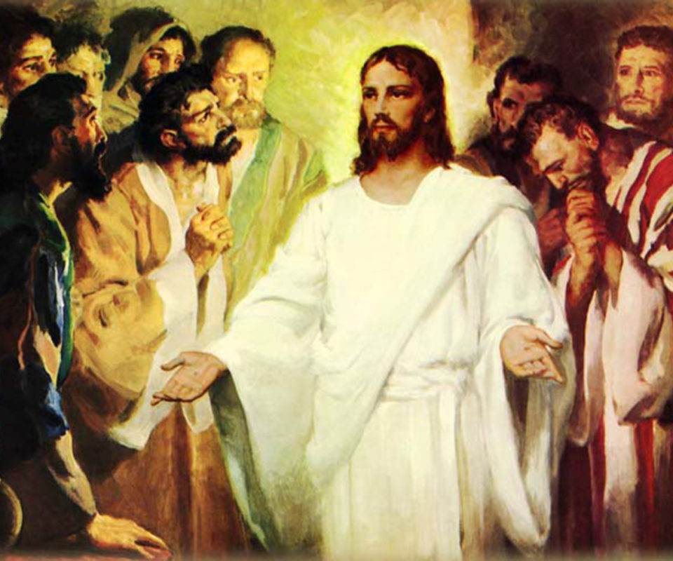 Jesus Ensenando A Sus Discipulos