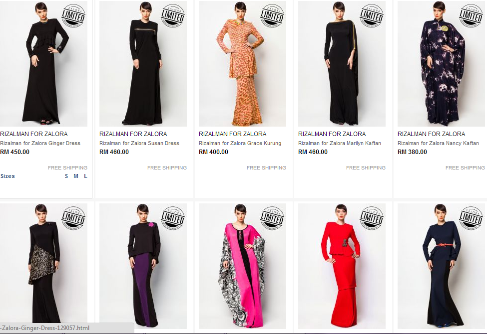 The Rose: Jom Shopping Koleksi Rizalman for Zalora 2013!