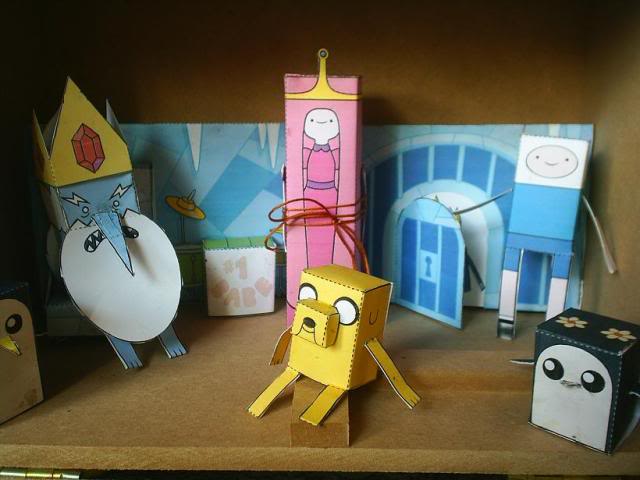 super kuka: PaperToy - Hora de Aventura