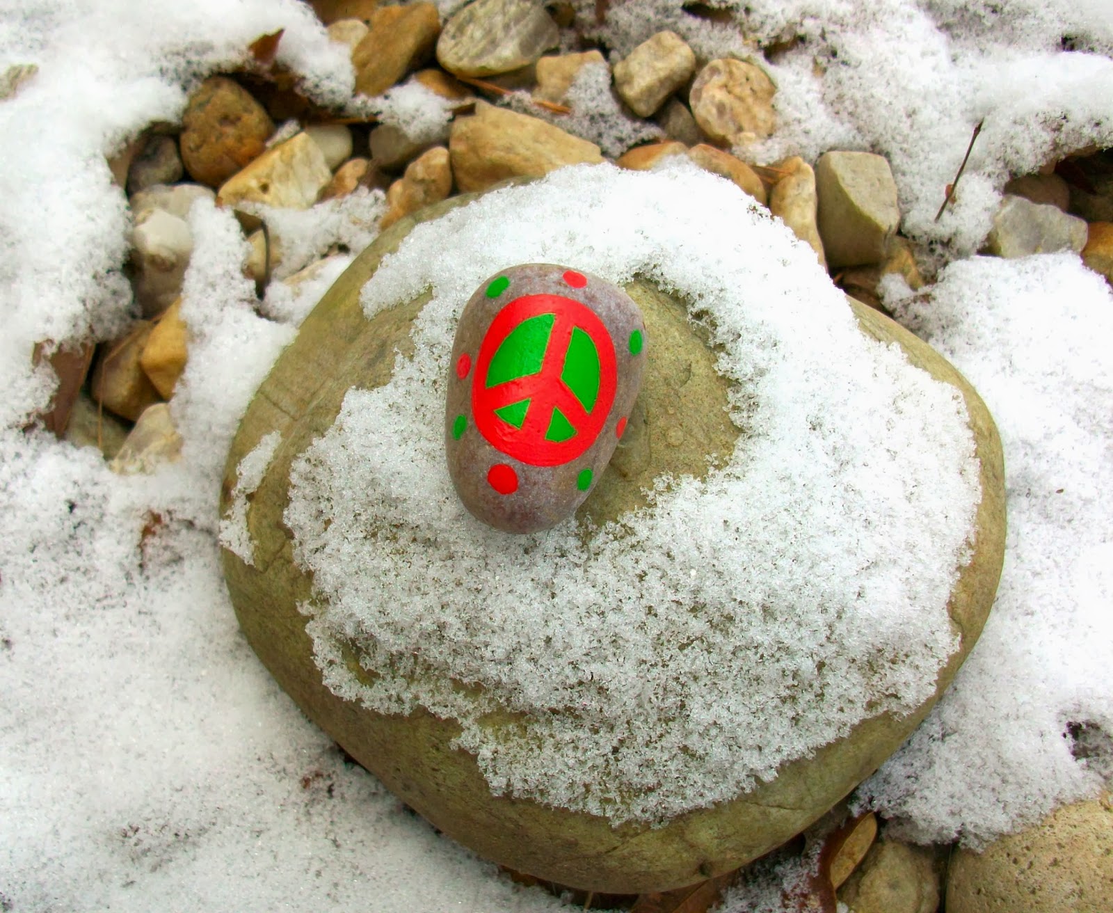 Peace Rocks: Happy December