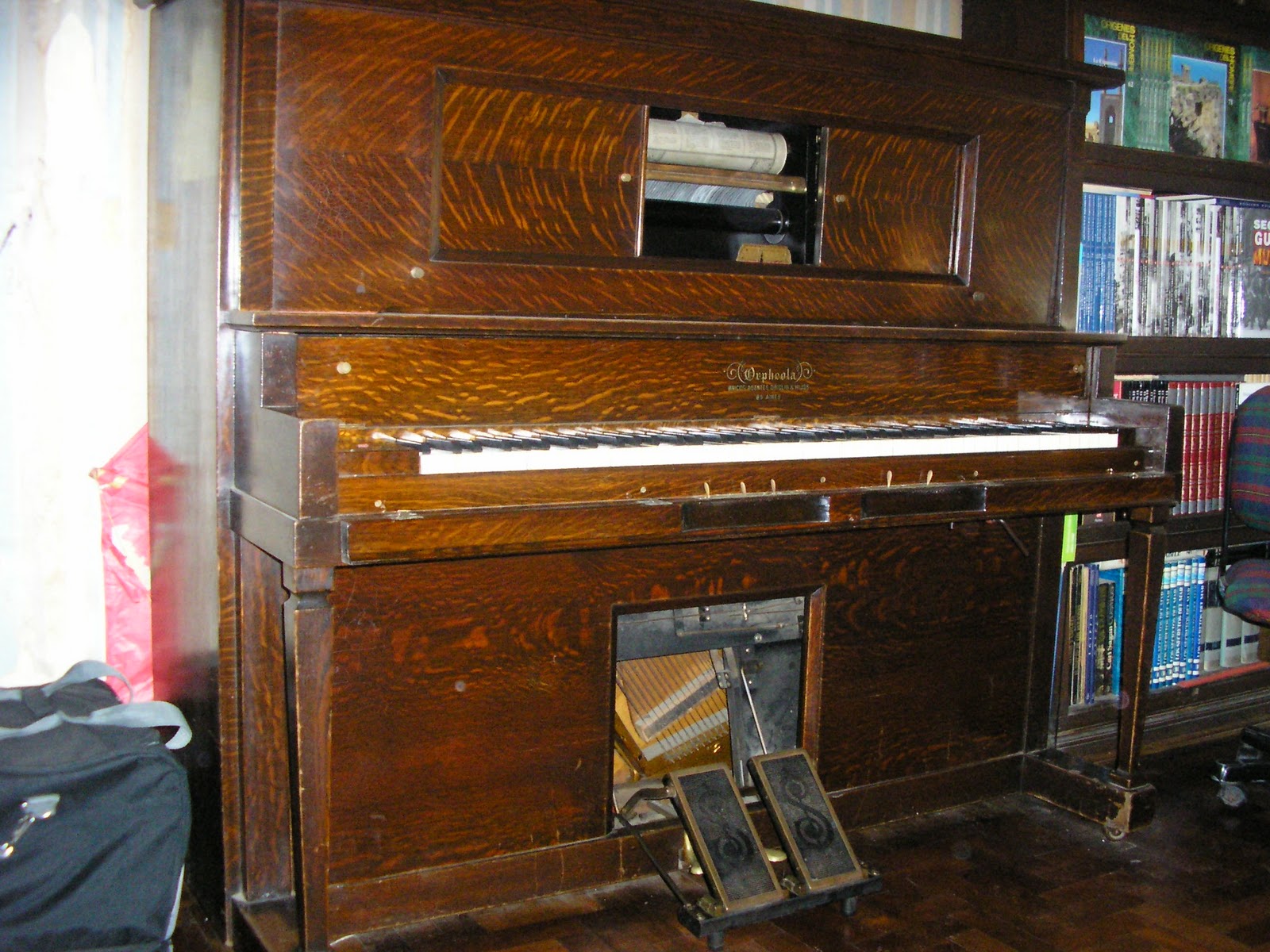 Buenos-Ayres: Apareció el piano-pianola donde nació el tango “Adiós ...