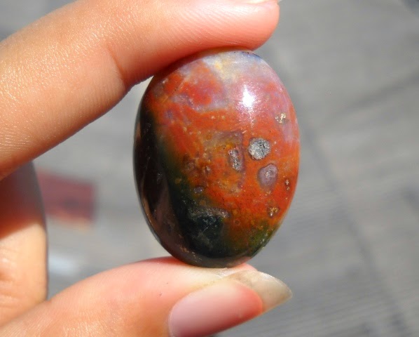 Pesona Batu Akik: BGR45- Batu Pancawarna Garut ..... Antik Loh