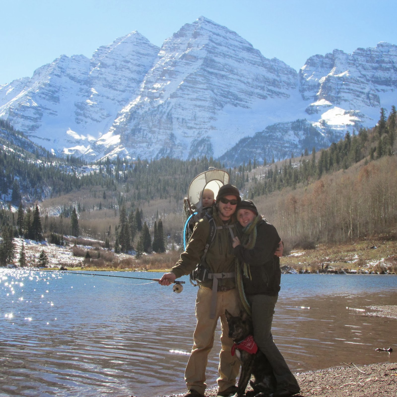 Backpack Angling: Maroon Bells Wilderness Area