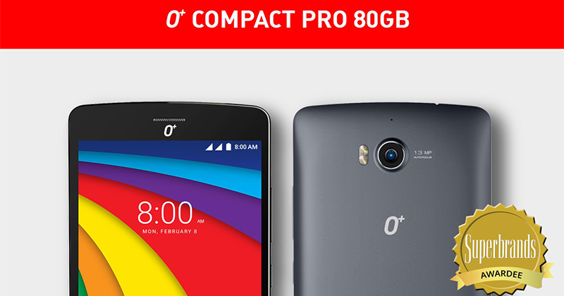 O+ Compact Pro 80 GB Announced, A Photography Phone For PHP 11395