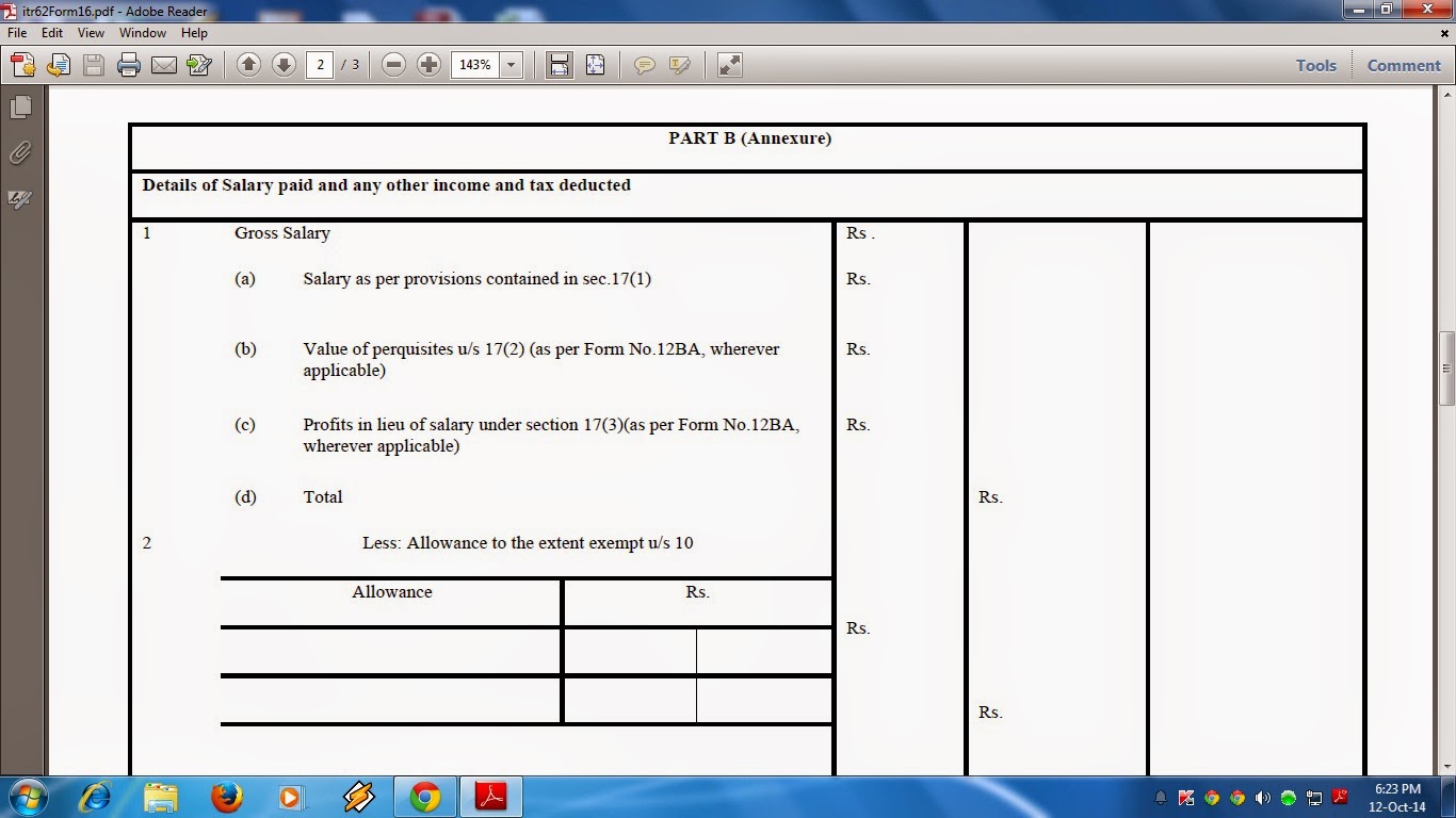 Benefits of Form 16 TDS Certificate with Automated Form 16 Part B and ...