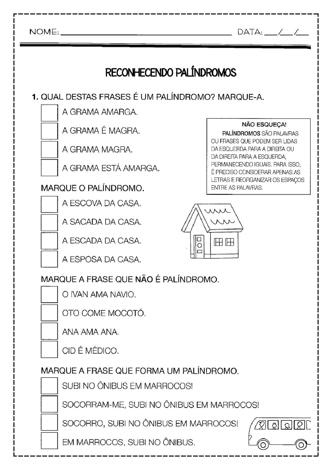 Repassando Anagrama e palíndromo