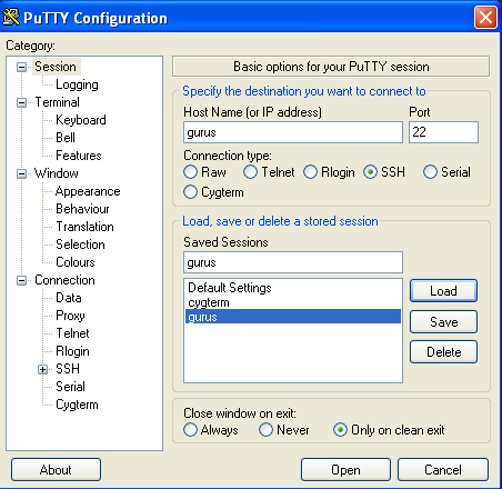 The UNIX School: Login to a UNIX account from Windows without password