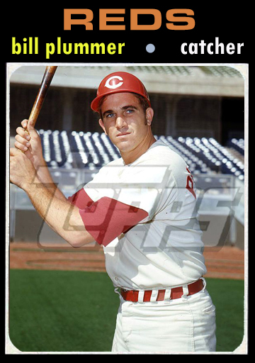 1971 Baseball Card Update: 1971 Cincinnati Reds (4thT): 79-83, .488, 11GB