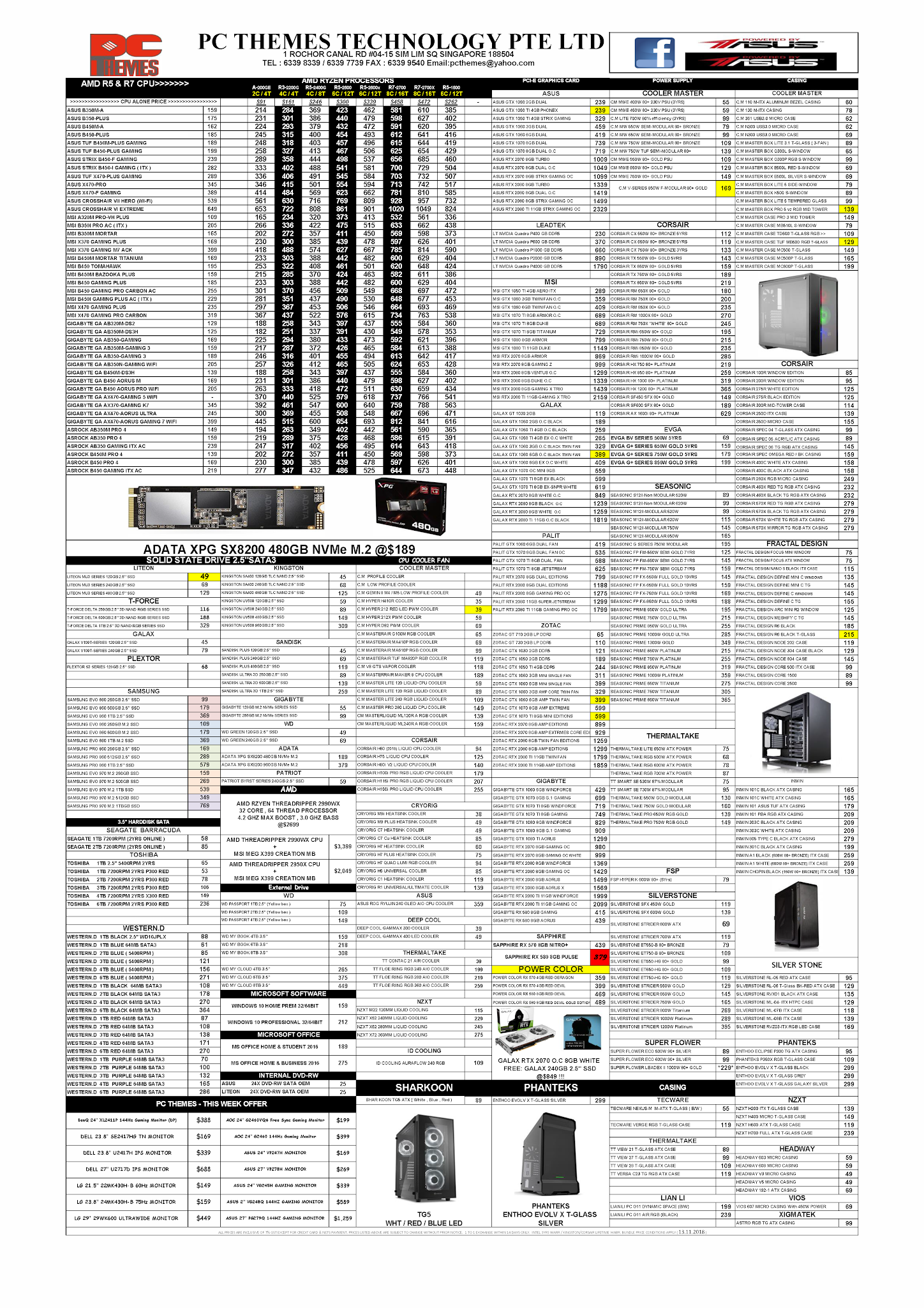 SG PC Fair - Online Brochures, Flyers and Price List: PC Themes Price ...