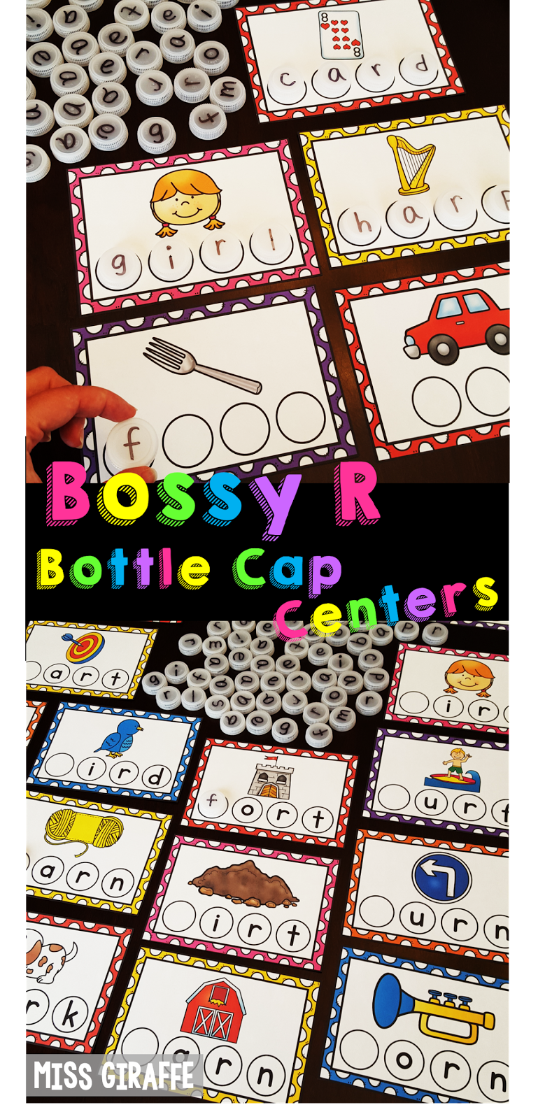 Miss Giraffe's Class: March Writing Activities and Bossy R Activities