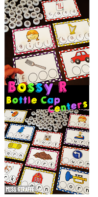 Miss Giraffe's Class: March Writing Activities and Bossy R Activities