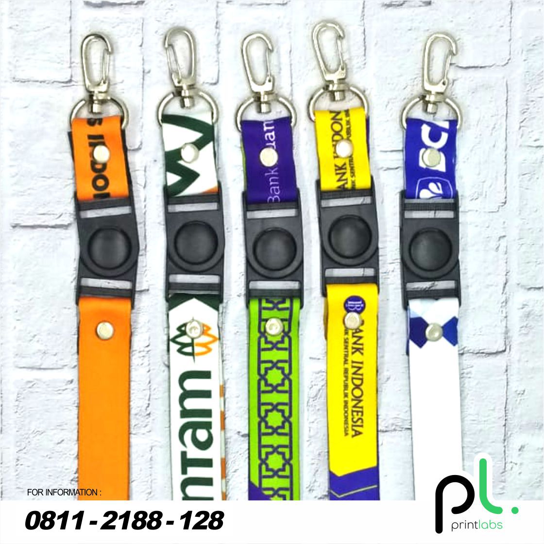 Tali Lanyard Name Tag,Tali Lanyard Bumn, Lanyard Angkasa Pura