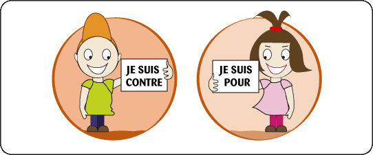 Le Français que je dois savoir...: Être pour ou contre