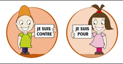 Le Français que je dois savoir...: Être pour ou contre