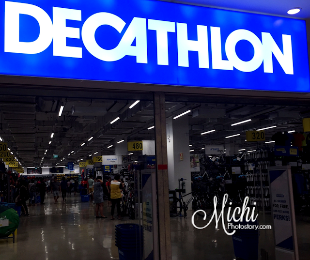 Michi Photostory: Shopping at Decathlon Alabang