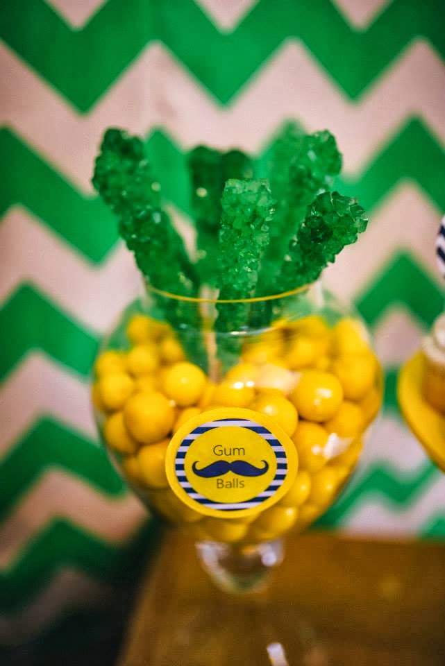 Little Big Company | The Blog: Super Cute Moustache themed Baby Shower ...