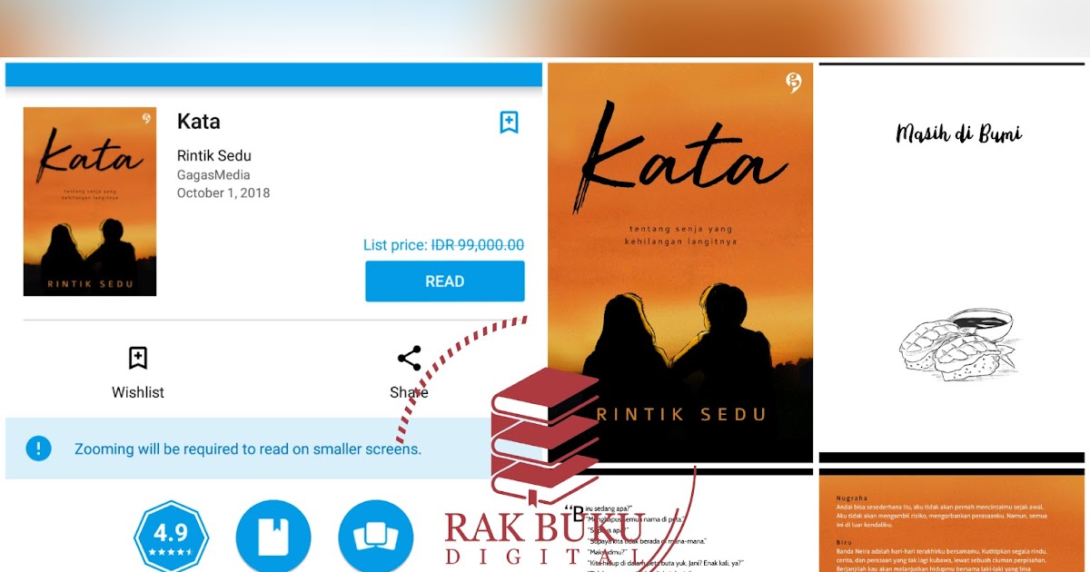 17+ Baru Analisis Novel Kata Karya Rintik Sedu
