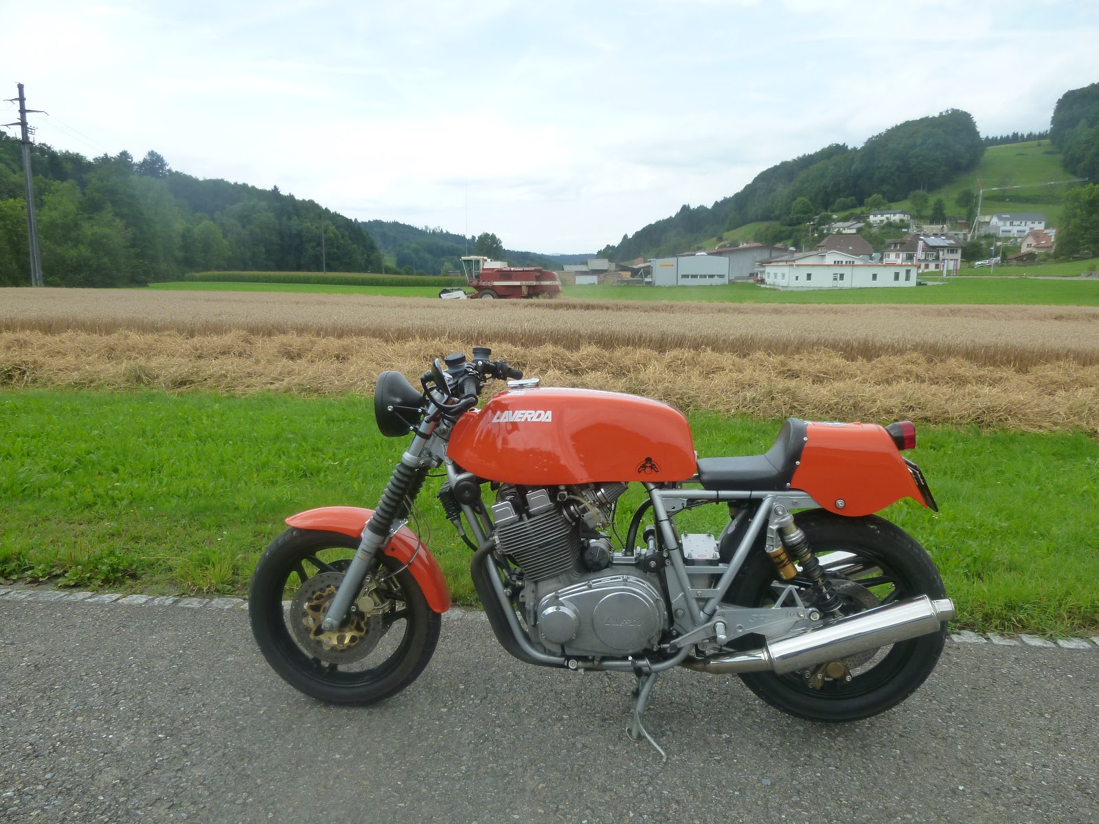LAVERDA 1000 SFC "Projekt Orange": LAVERDA 3450, 30. Juli 2017