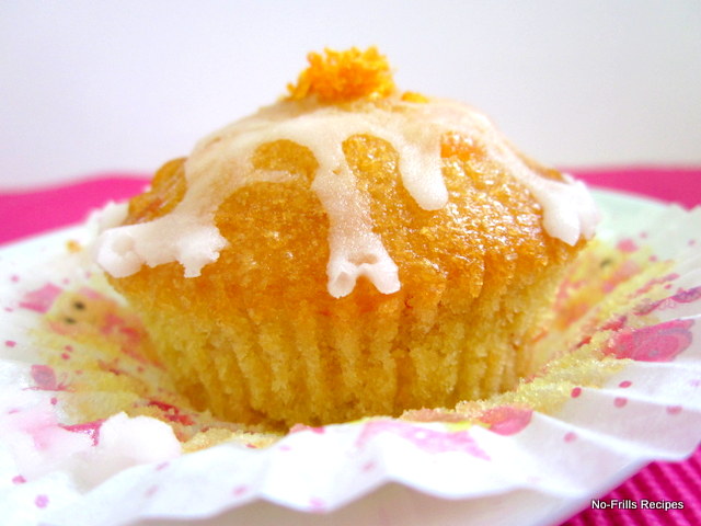 Grapefruit Cupcake