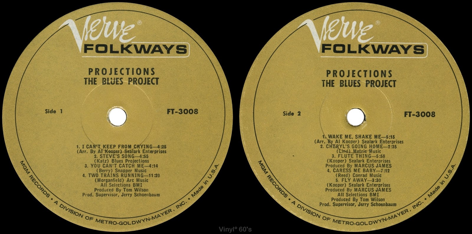 1966 Projections - The Blues Project - Rockronología