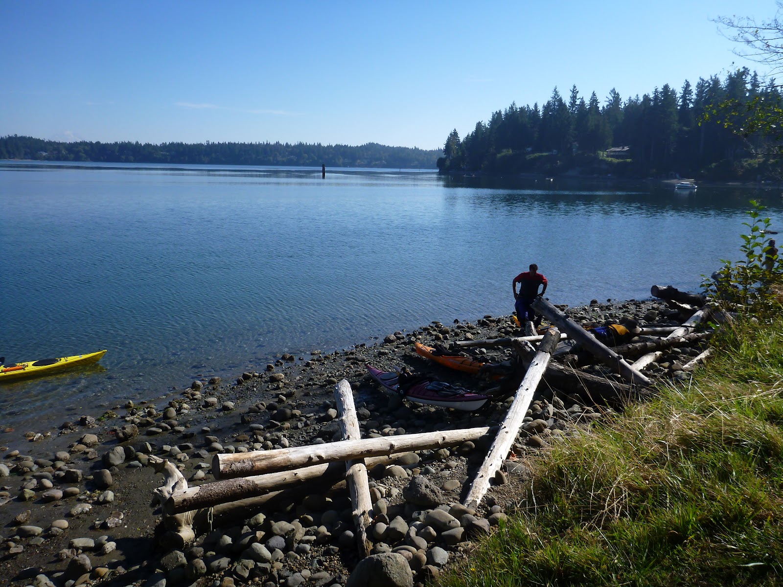 Kayakventures: Misadventures in sea kayaking: Eld Inlet - Frye Cove