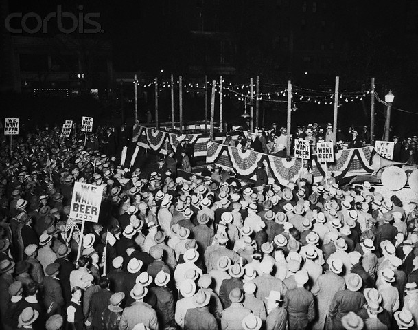 By the way...: Anti-Prohibition Protest : "WE WANT BEER